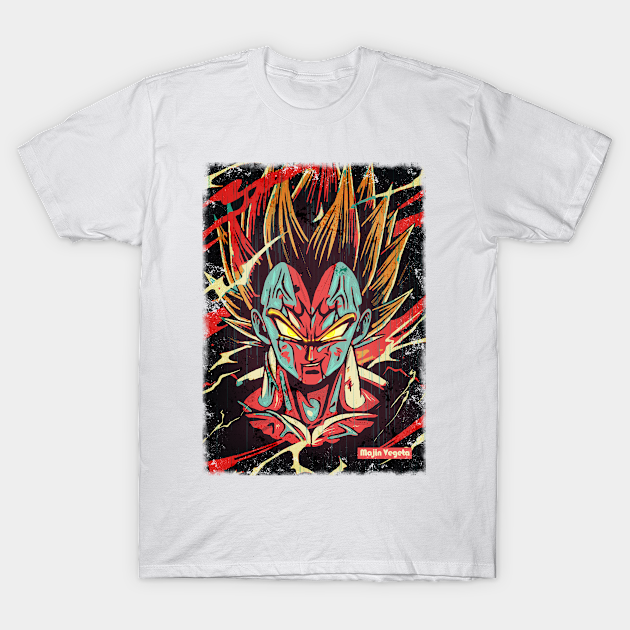 Majin Vegeta Savage Majin Vegeta T Shirt Teepublic